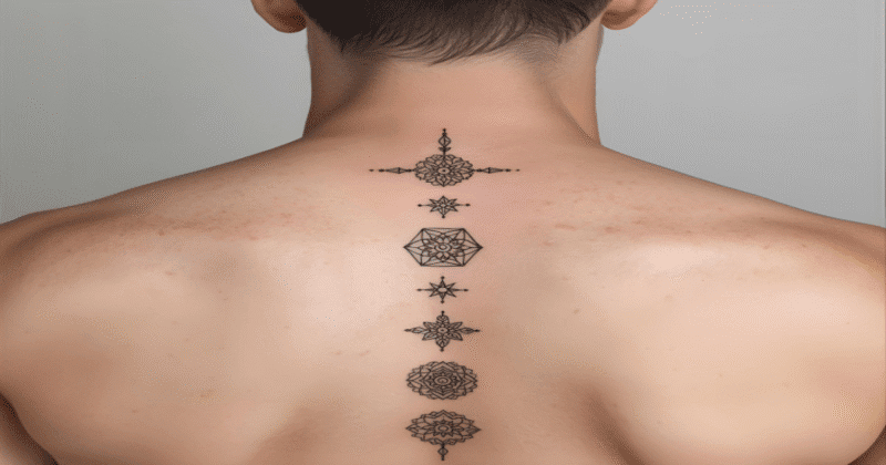 Tatuagens Masculinas Pequenas nas Costas: 25 Ideias
